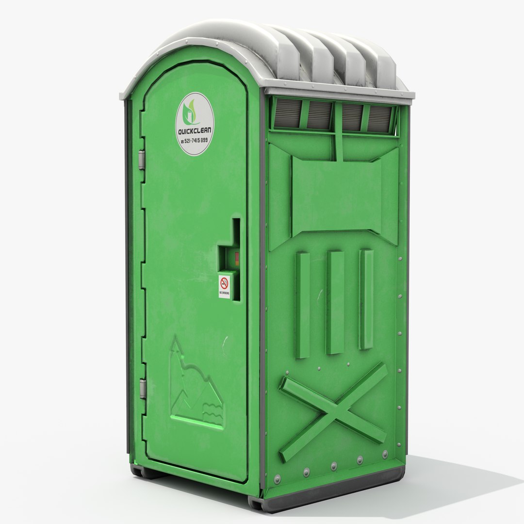 Mobile Toilet 3D - TurboSquid 1287306