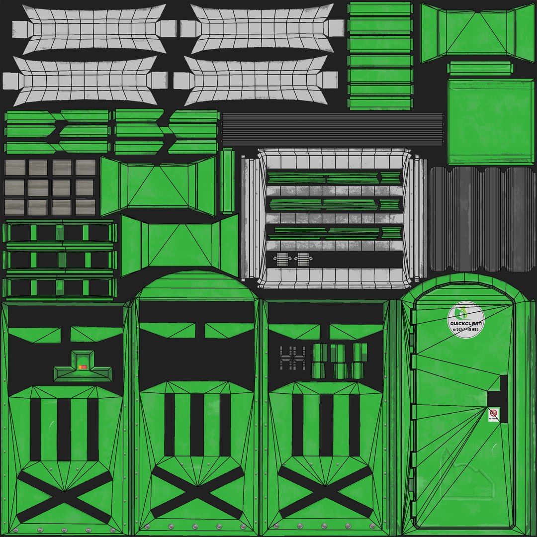 Mobile Toilet 3D - TurboSquid 1287306
