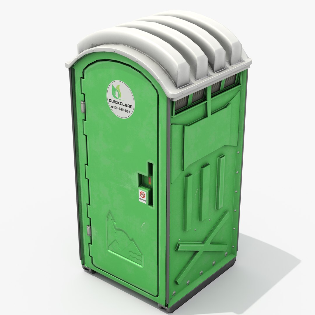 Mobile Toilet 3D - TurboSquid 1287306