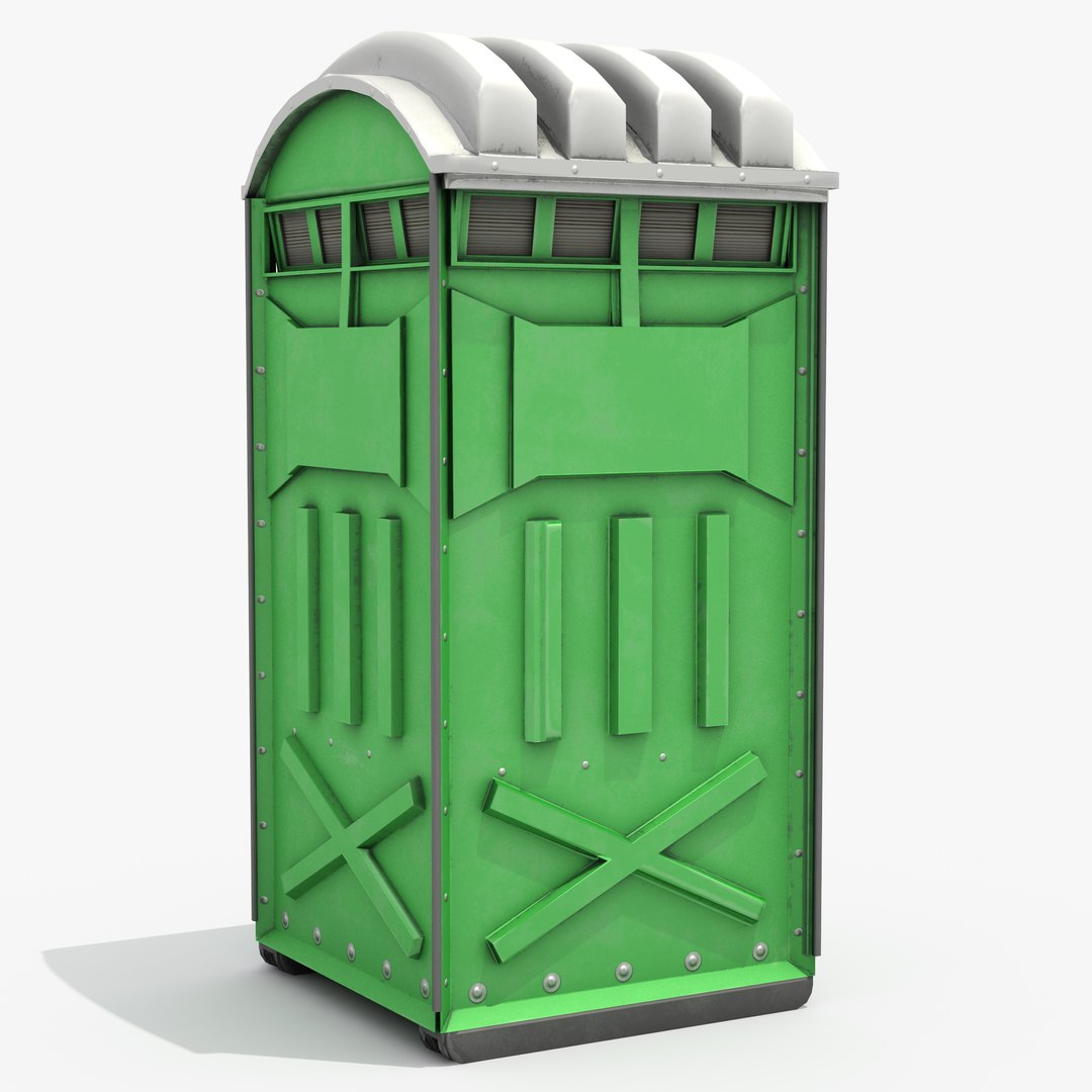 Mobile Toilet 3D - TurboSquid 1287306