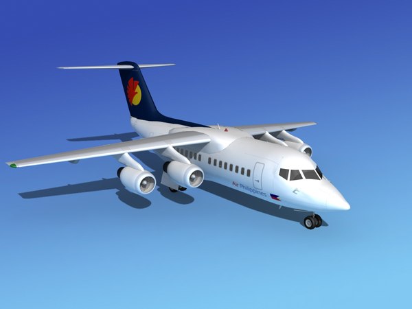 3d model of turbines bae 146