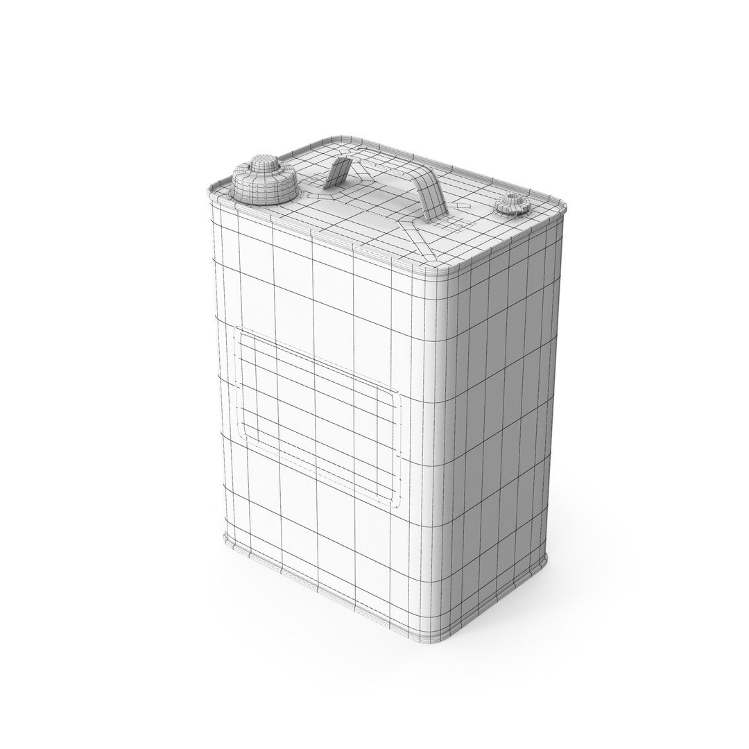 Gas Can 3D Model - TurboSquid 2142241