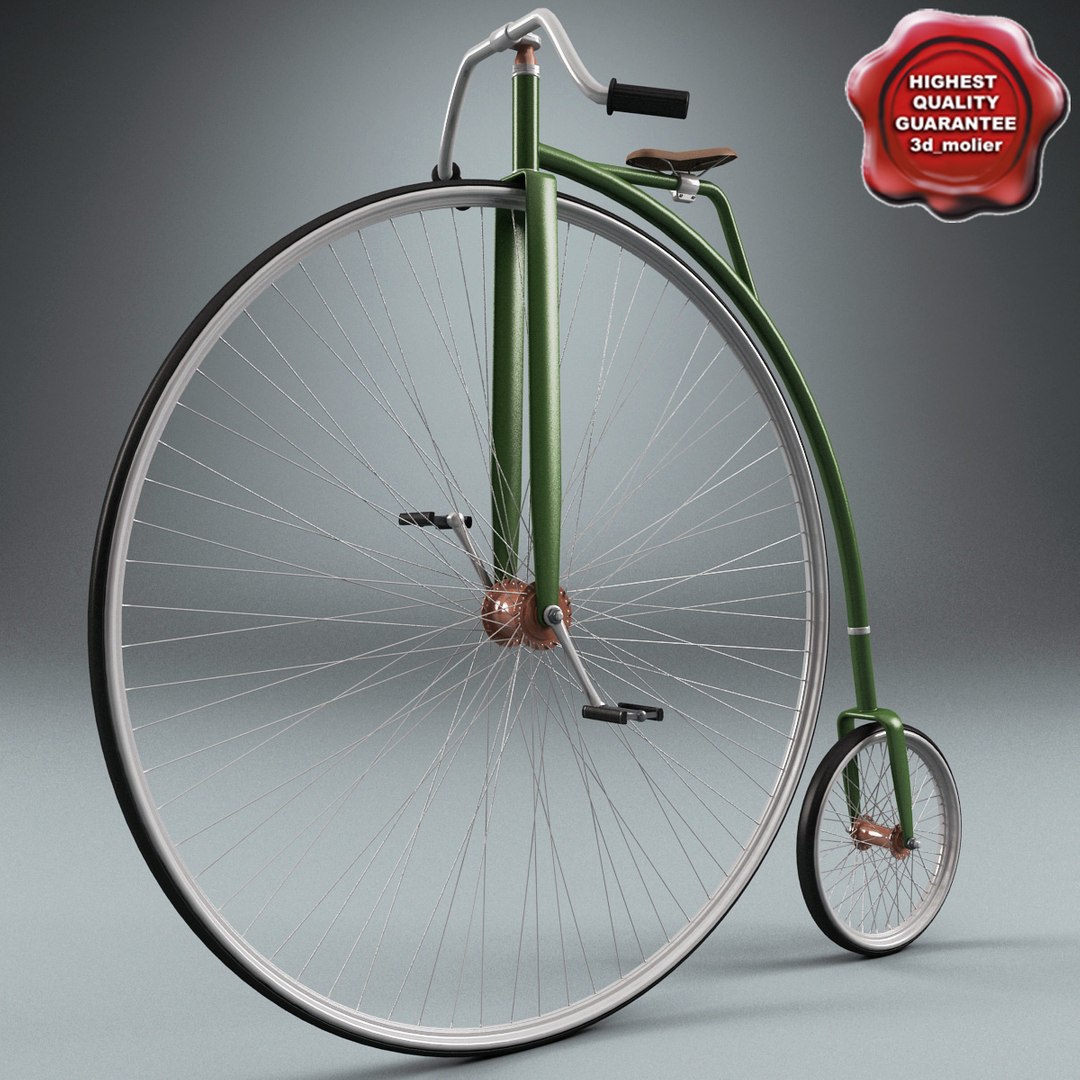 3d Penny Bike Model