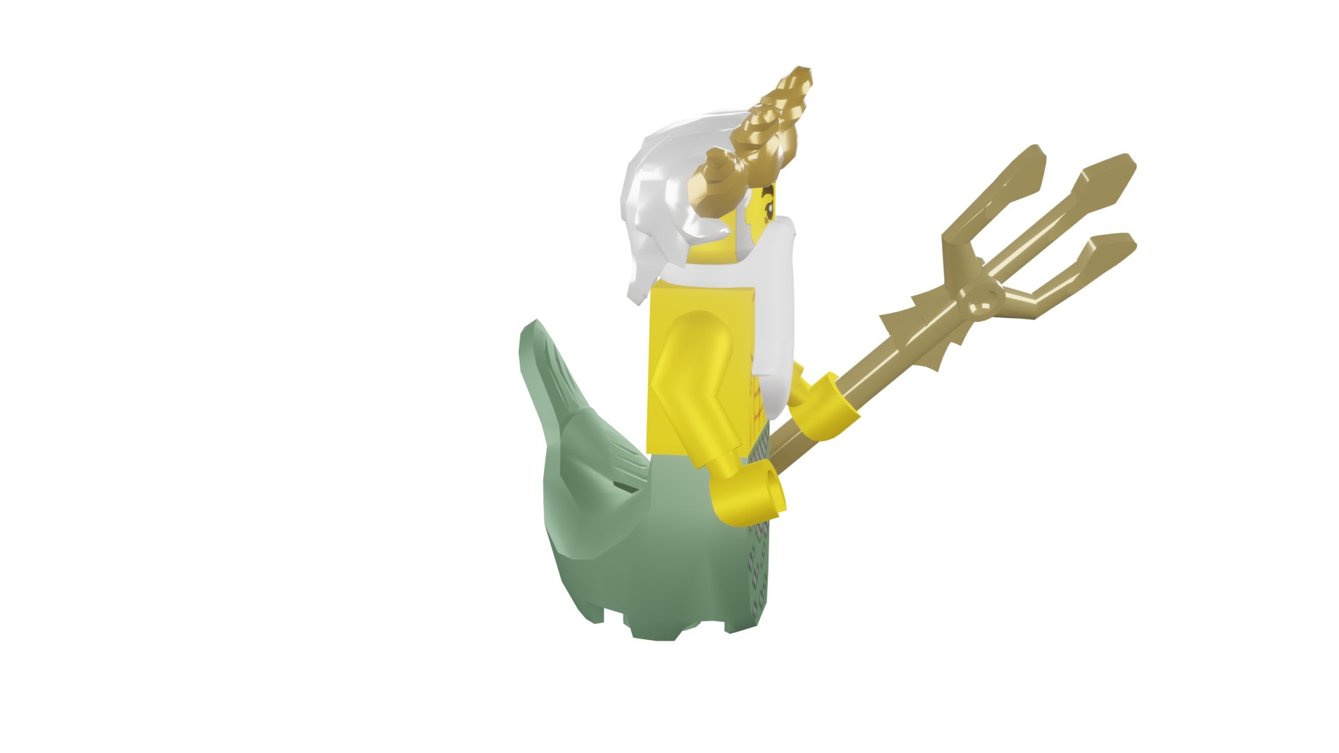 Lego Minifig - 8831-5 Ocean King 3D - TurboSquid 2393184