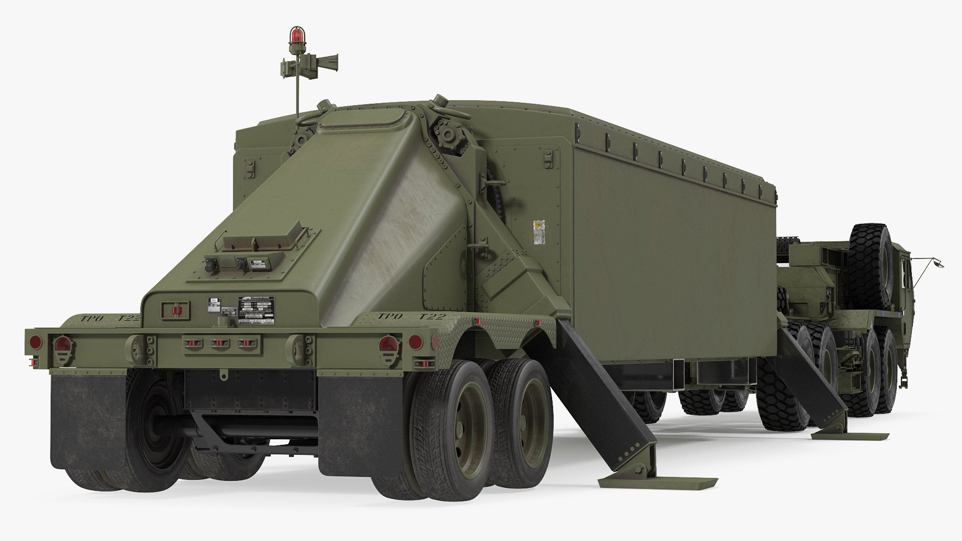 Free tractor m983 thaad tpy2 3D model - TurboSquid 1629764