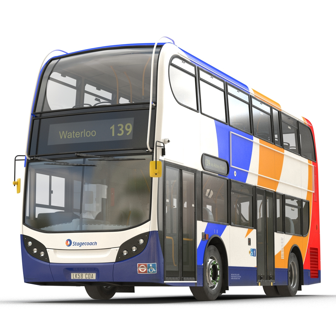 3ds max bus enviro400