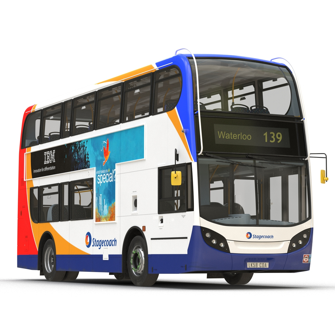 3ds max bus enviro400