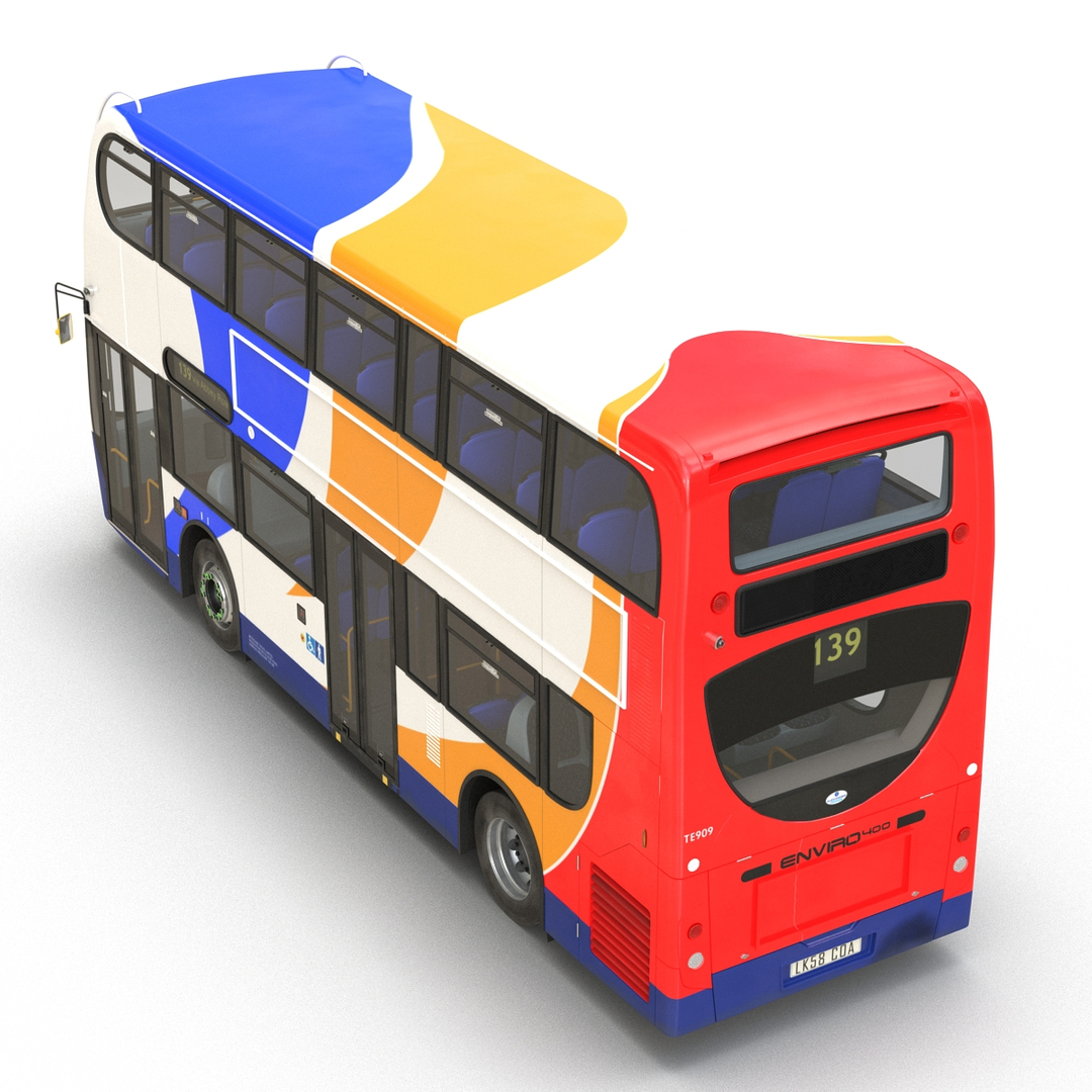 3ds max bus enviro400