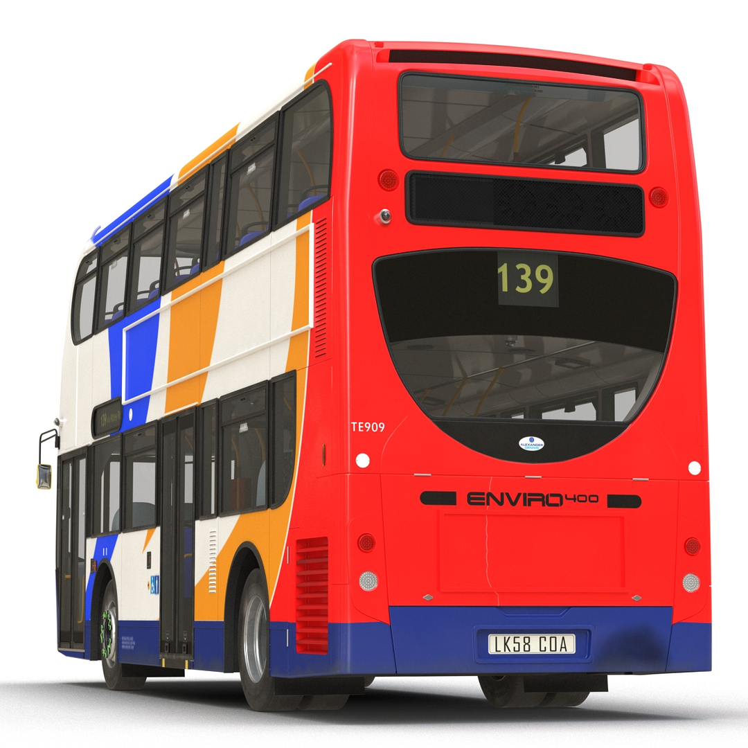 3ds max bus enviro400