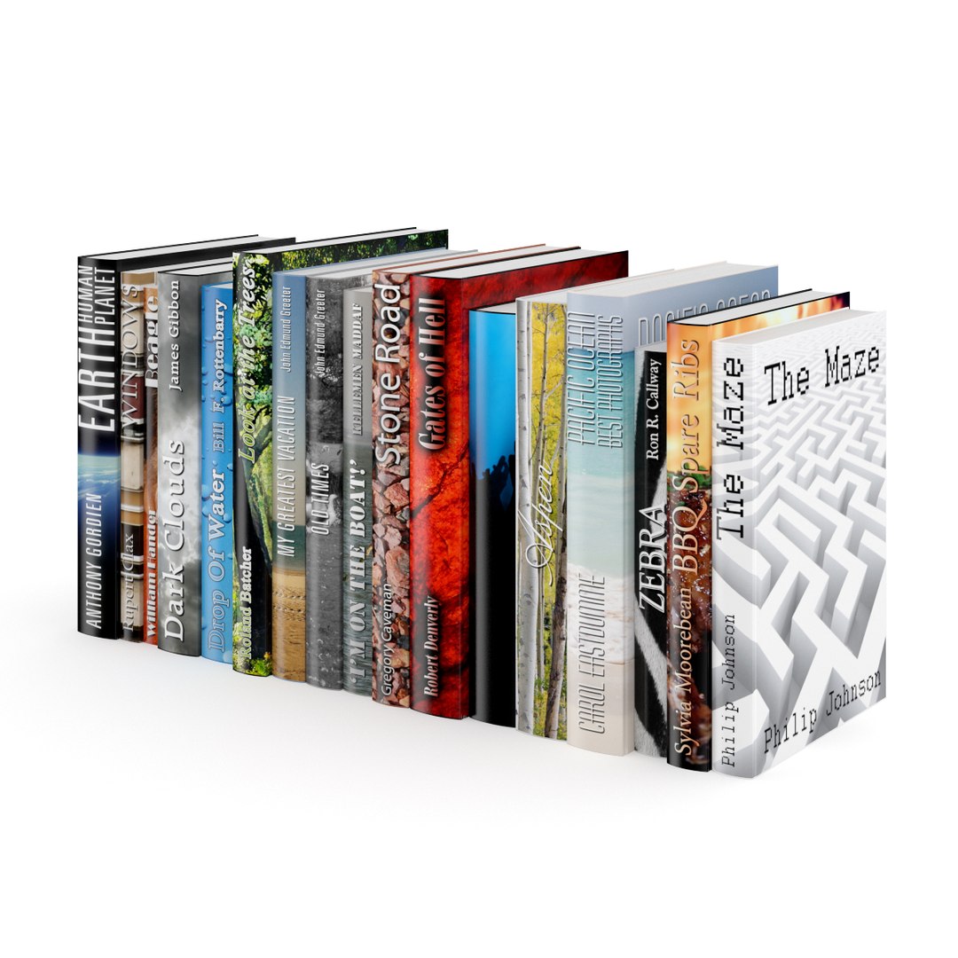 3d Model Book Set