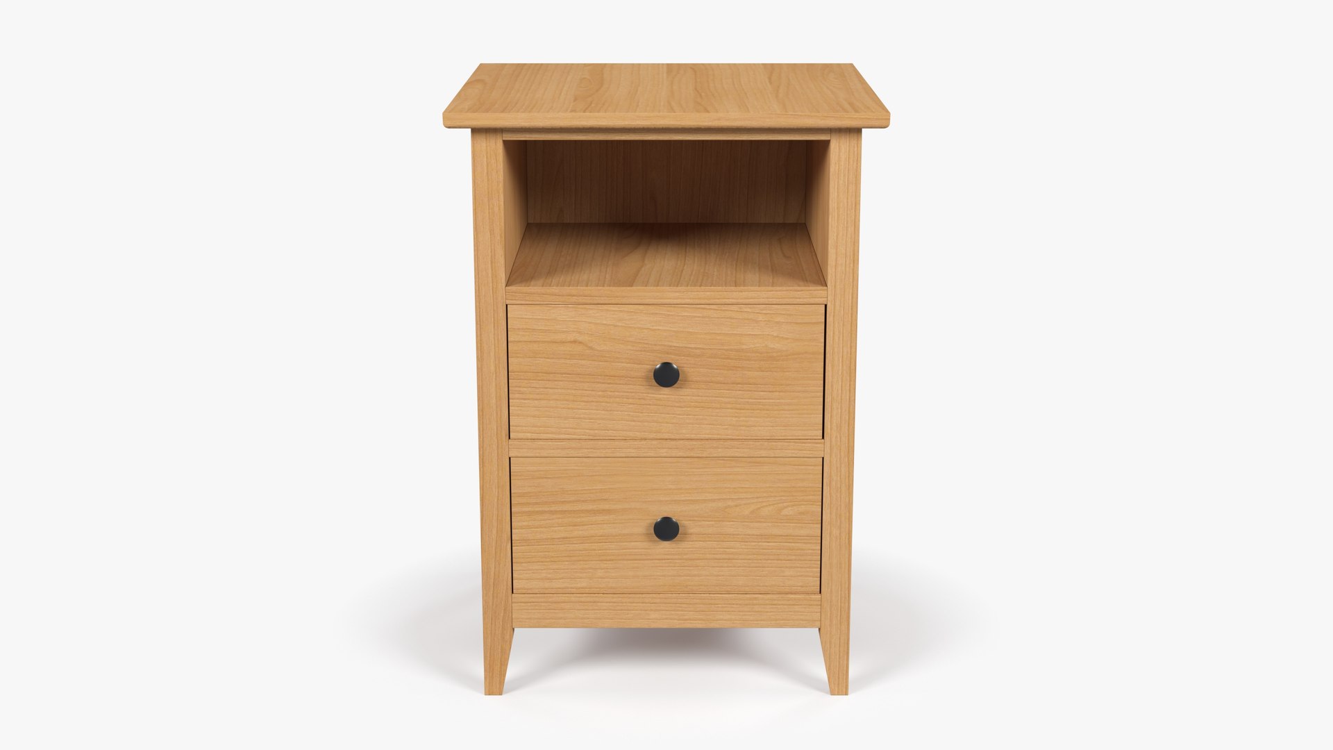 Wooden Bedside Table Model - TurboSquid 1893730