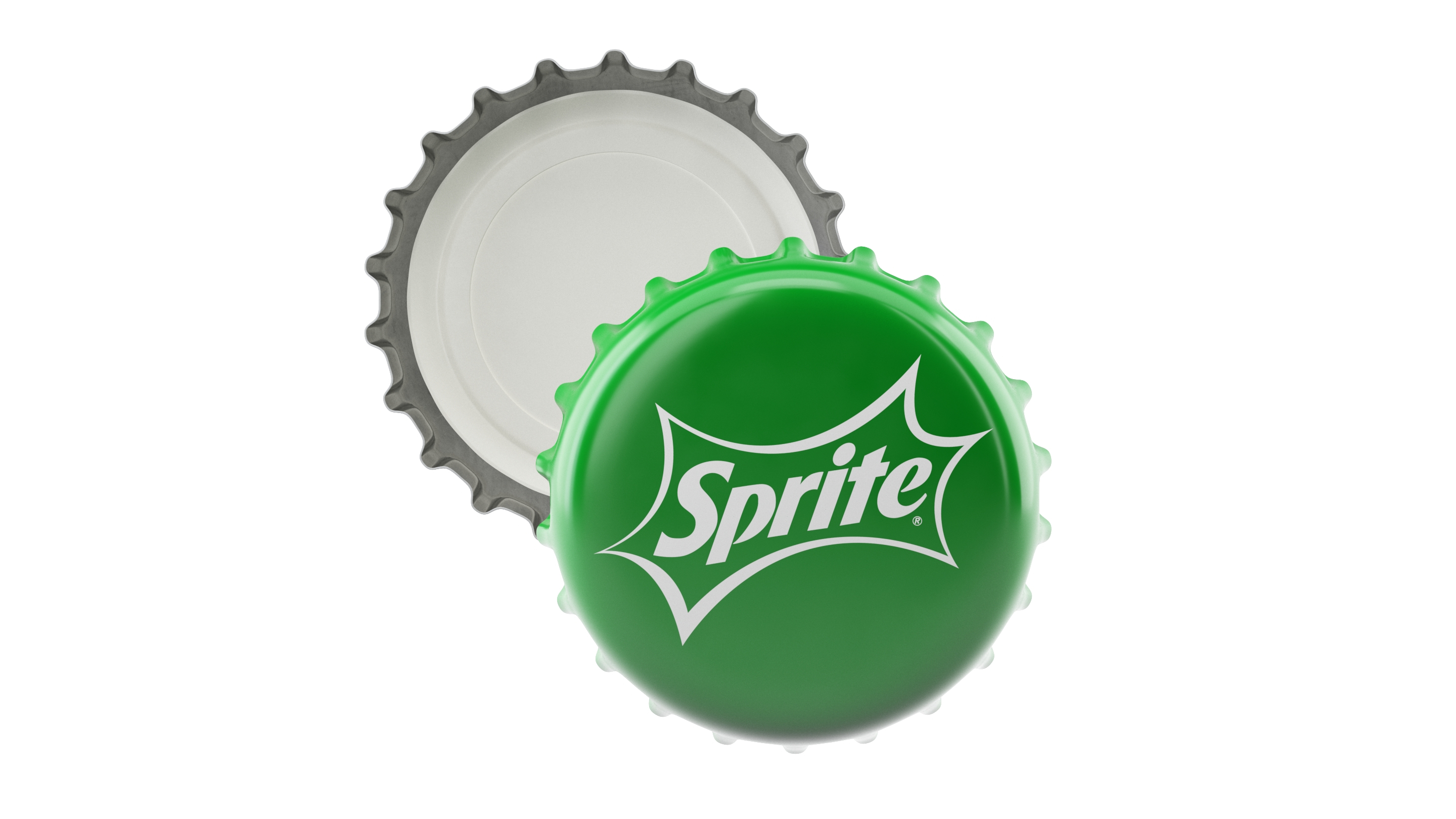 modelo 3d Tapa de botella de Sprite - TurboSquid 2196296