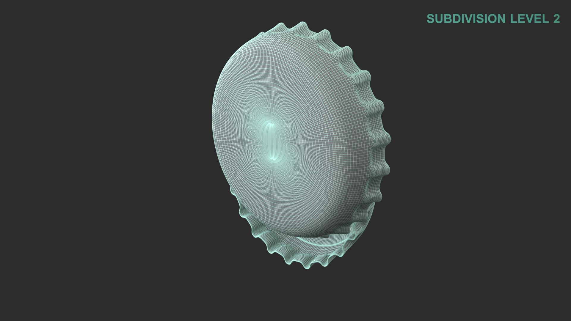 Sprite Bottle Cap 3D Model - TurboSquid 2196296