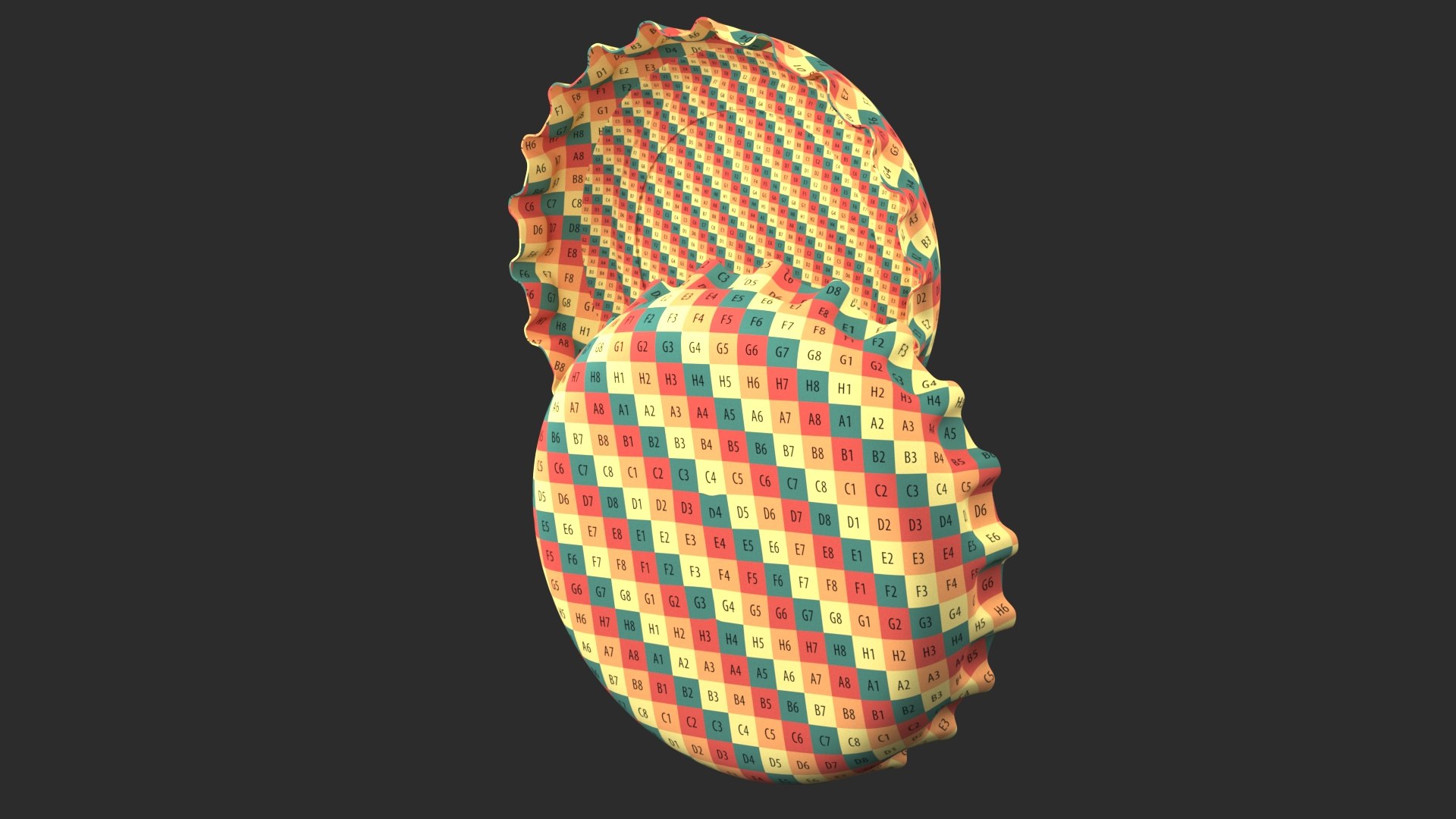 Sprite Bottle Cap 3D Model - TurboSquid 2196296