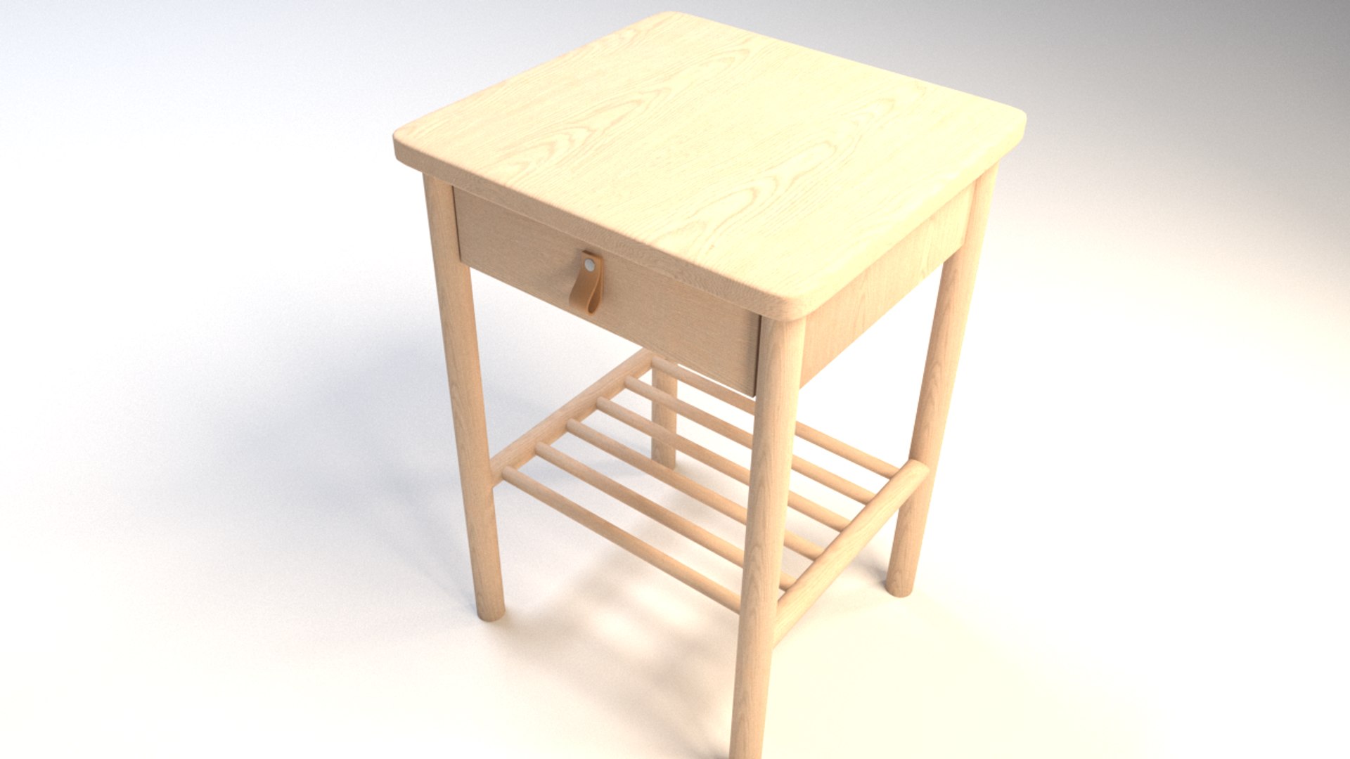 Bedside Table 3D - TurboSquid 1838962