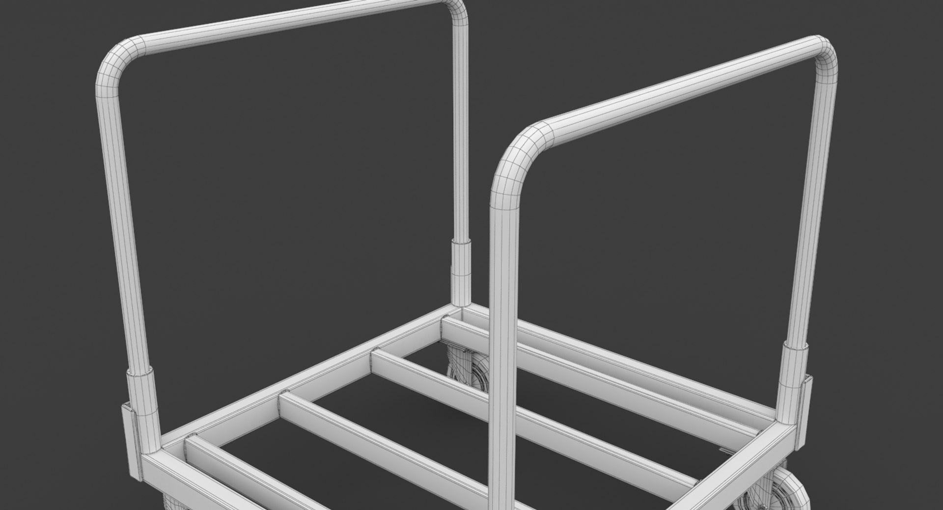 Industrial cart model - TurboSquid 1294032