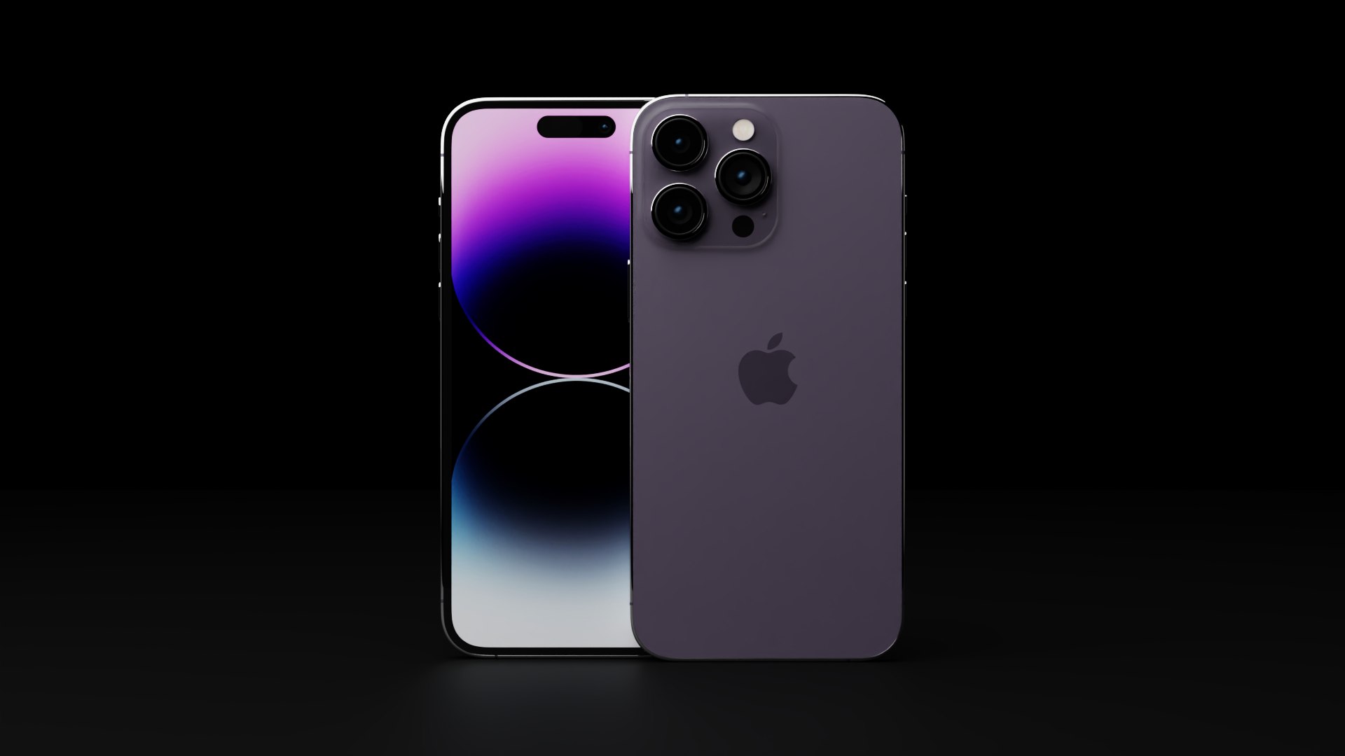 Apple iPhone 14 Pro Max in Official Colors 3D model - TurboSquid 1957098