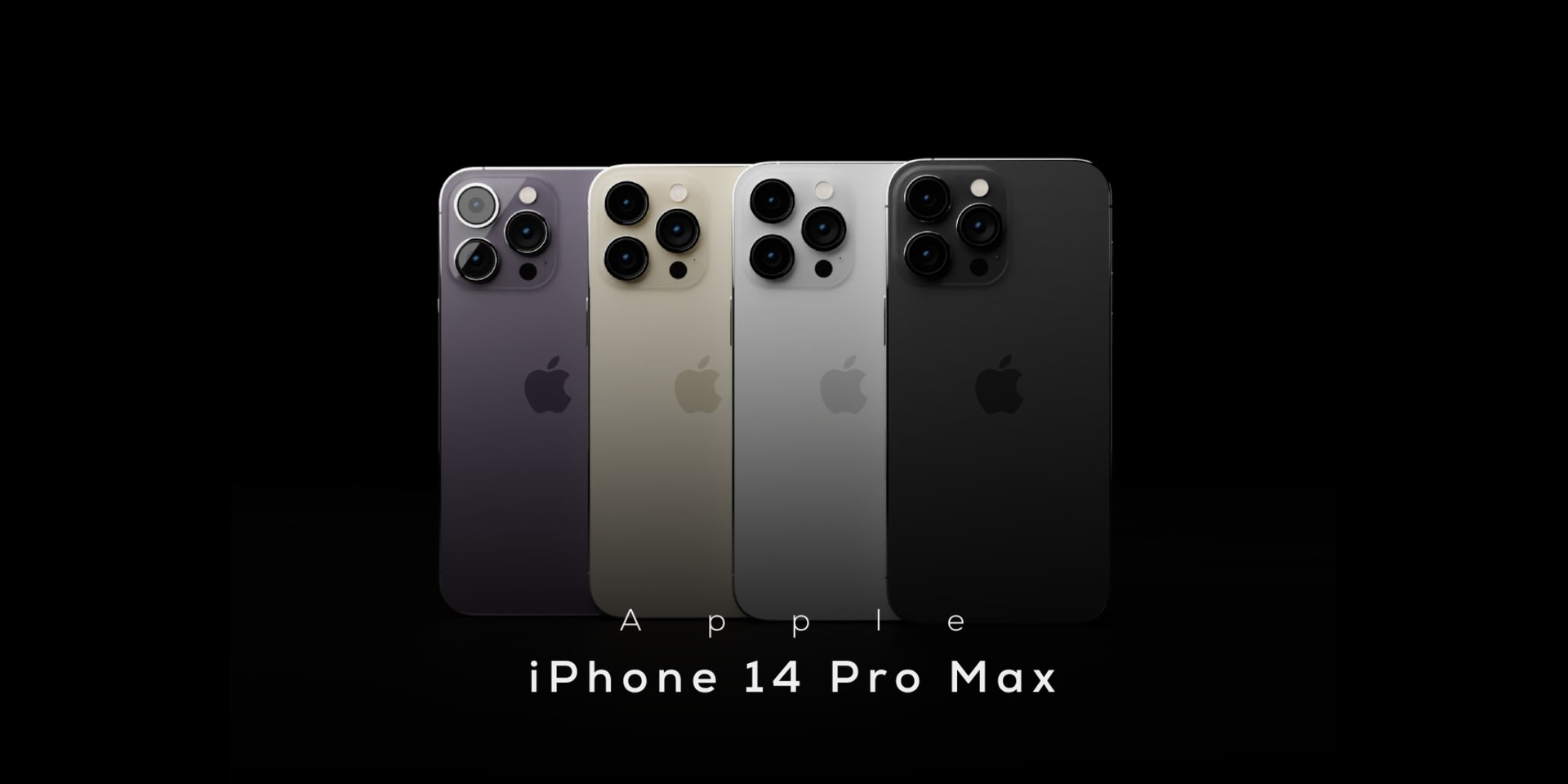 Apple iPhone 14 Pro Max in Official Colors 3D model - TurboSquid 1957098