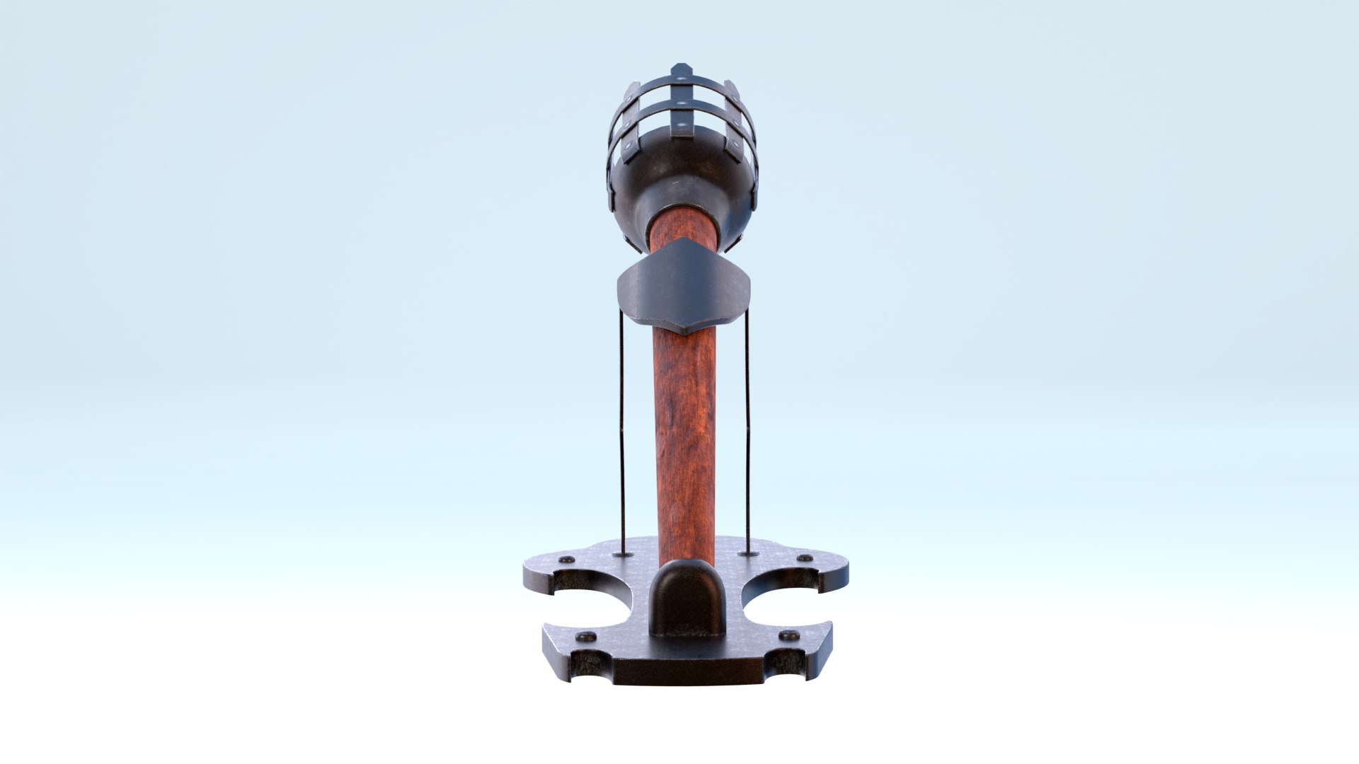 3D Wall Torch - TurboSquid 1977218