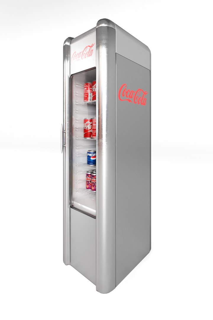 Coca-Cola Refrigerator 3D - TurboSquid 2080622