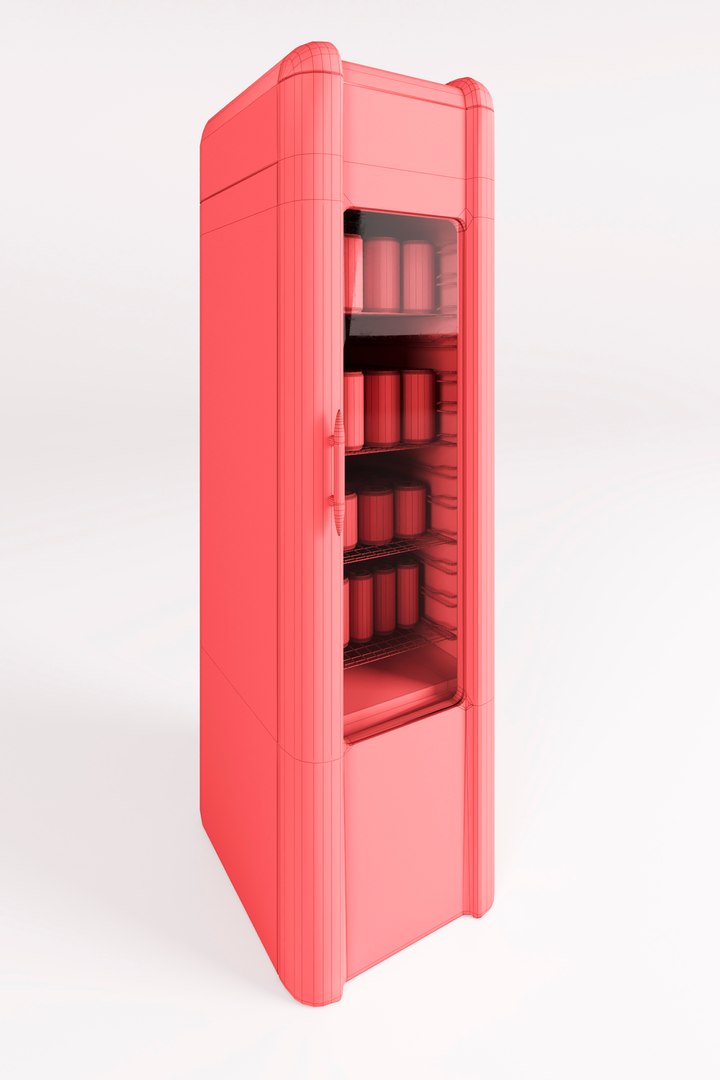 Coca-Cola Refrigerator 3D - TurboSquid 2080622
