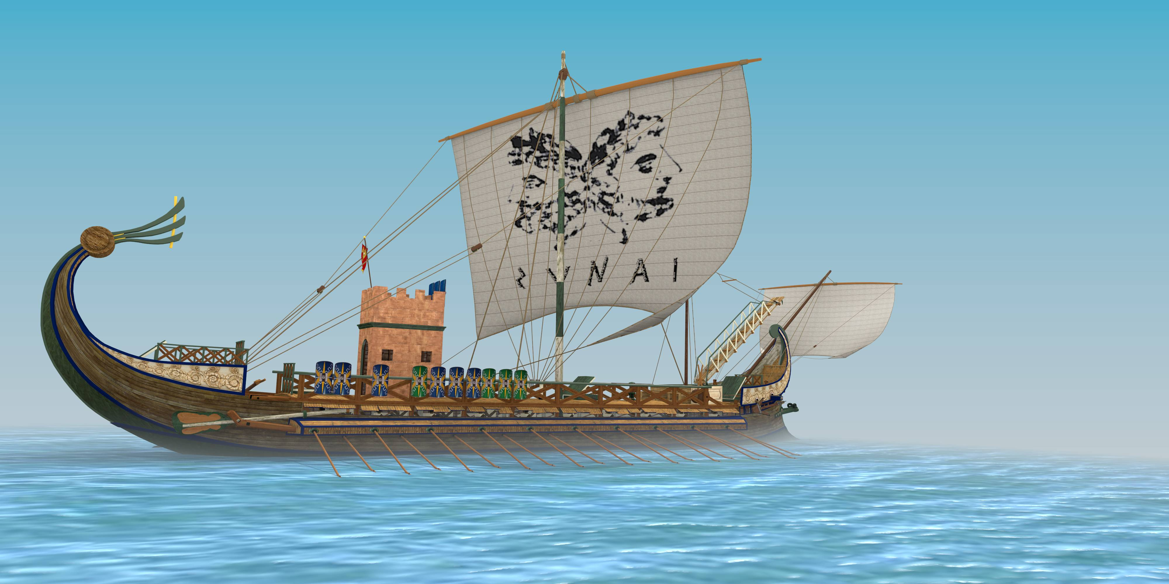 max roman war ship