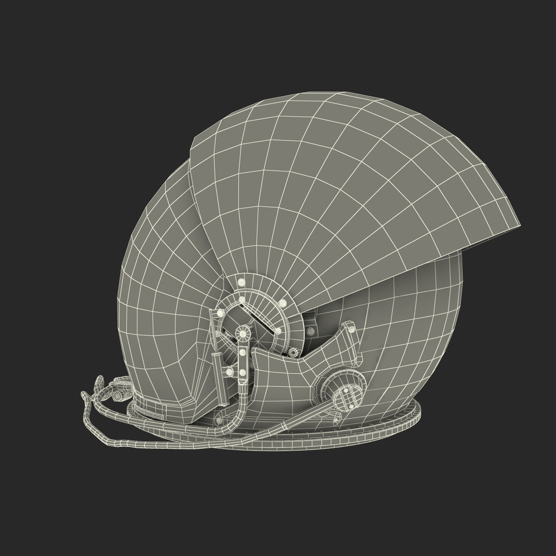 3d Model Advanced Crew Escape Helmet
