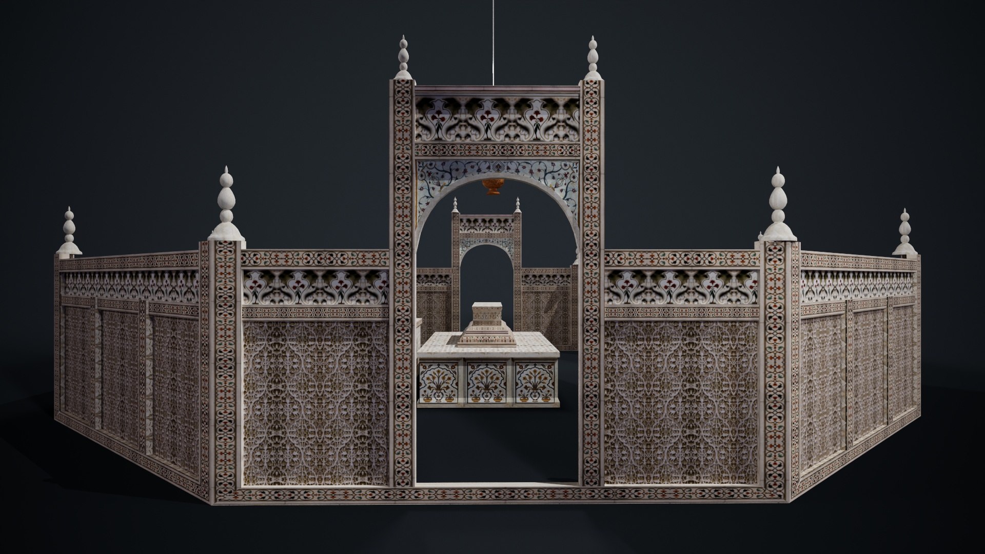 3D Cemetery - TurboSquid 2146435