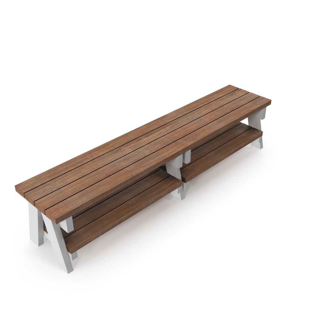 Bench 3D model - TurboSquid 1754438