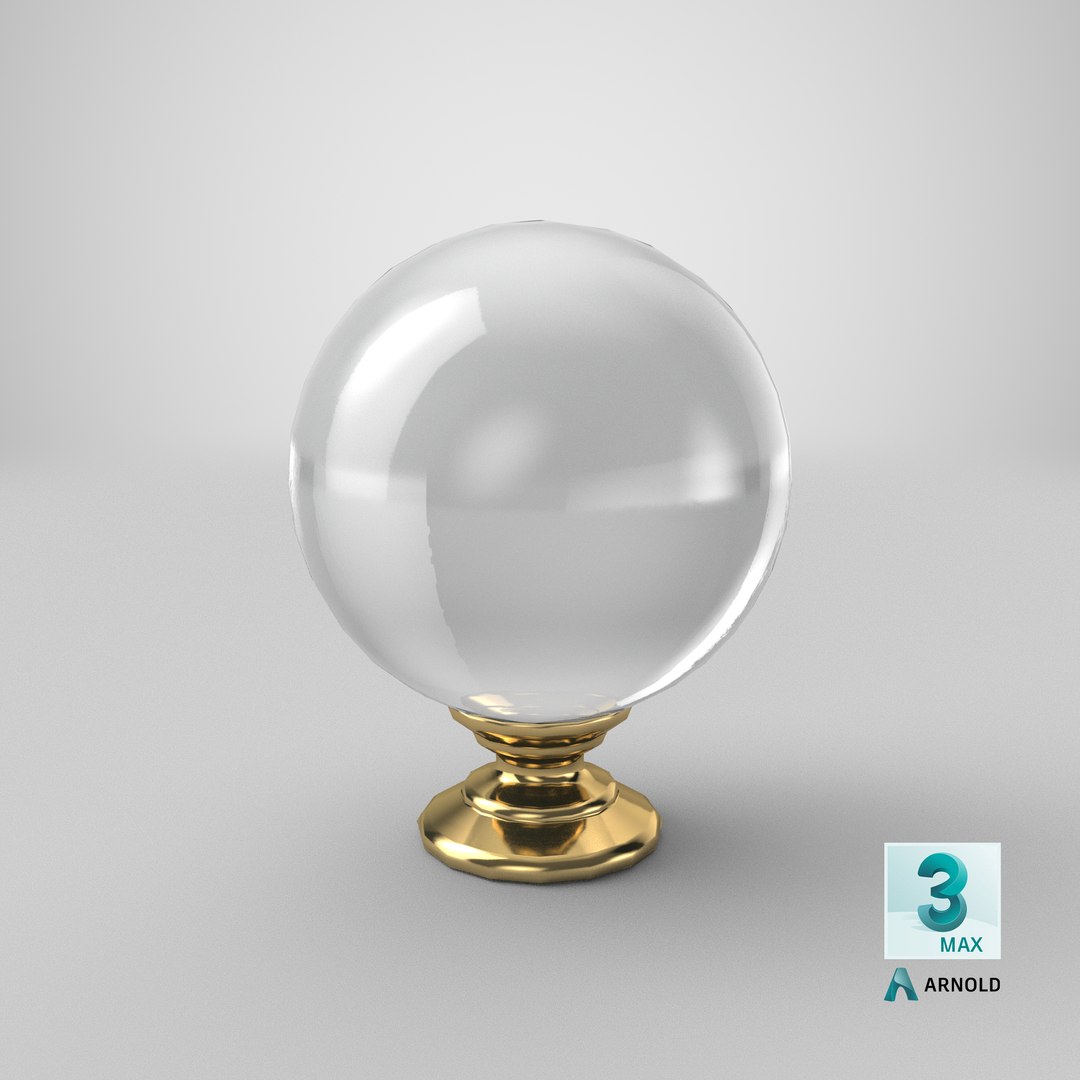 Crystal ball model - TurboSquid 1679932