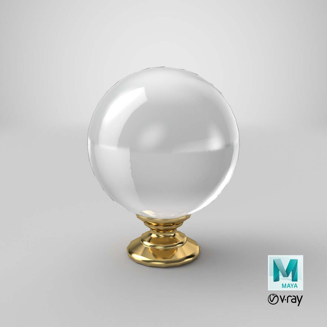Crystal ball model - TurboSquid 1679932