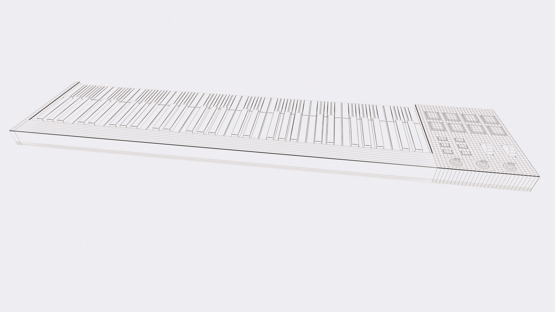 3D Model Midi Keyboard - TurboSquid 1709724