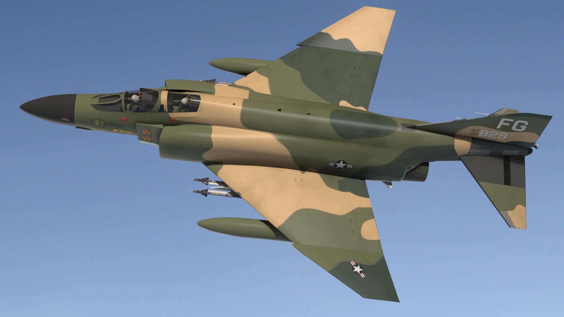 F4J Phantom II USAF 3D - TurboSquid 2253682
