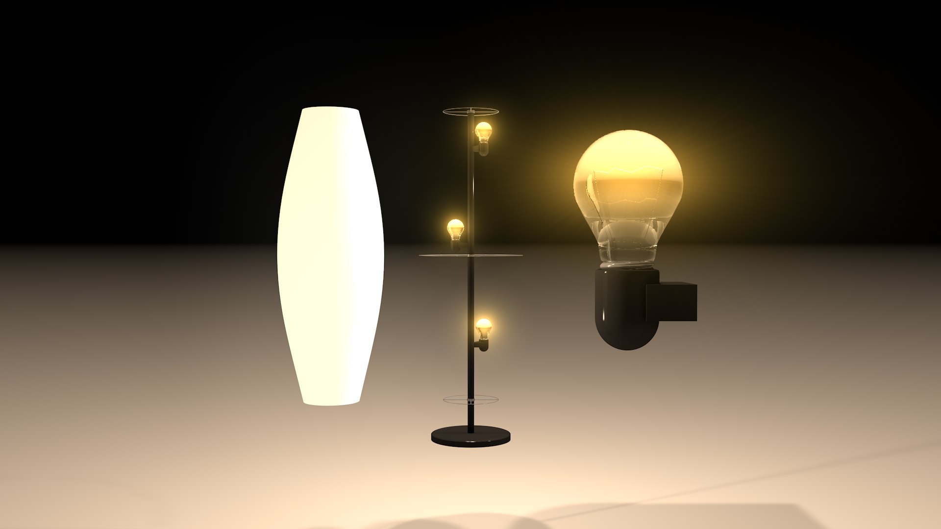 Comp Lamp Wine Cooler Tv 3D - TurboSquid 2218822