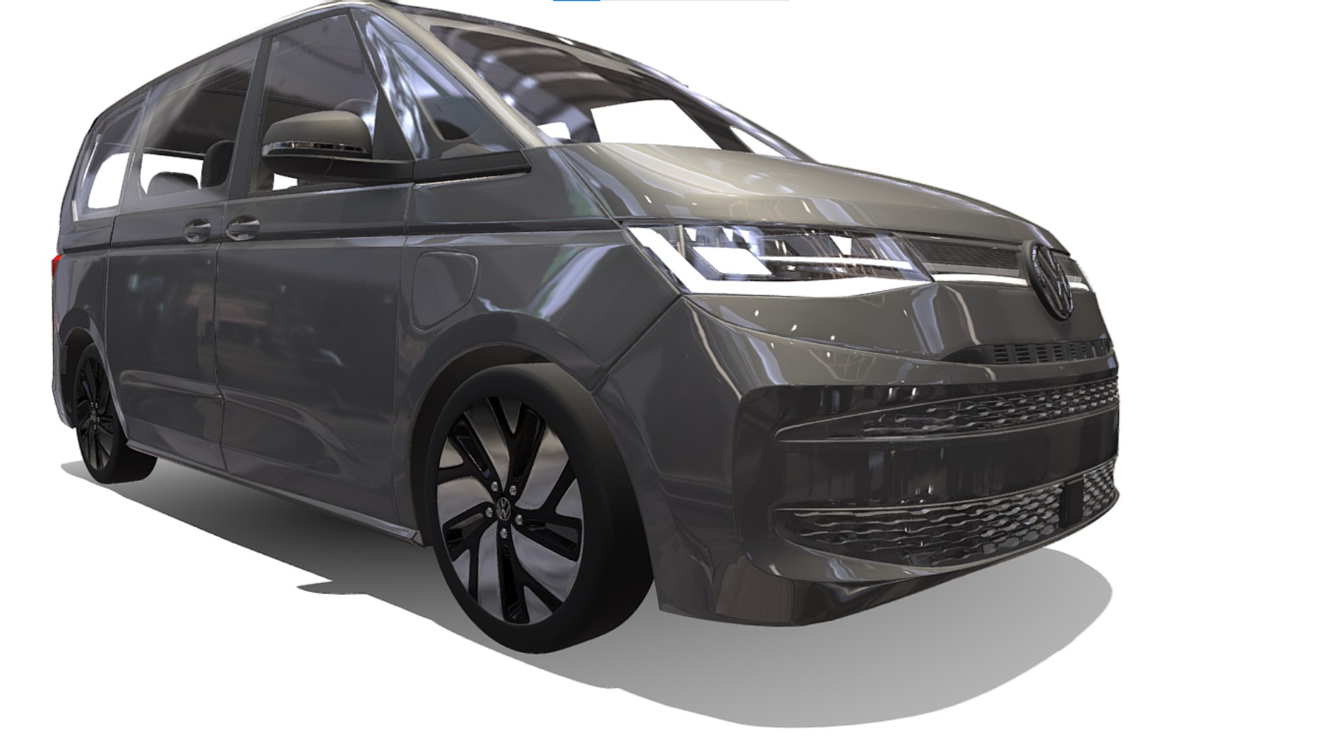 Volkswagen Multivan Life 3D Model - TurboSquid 2332783