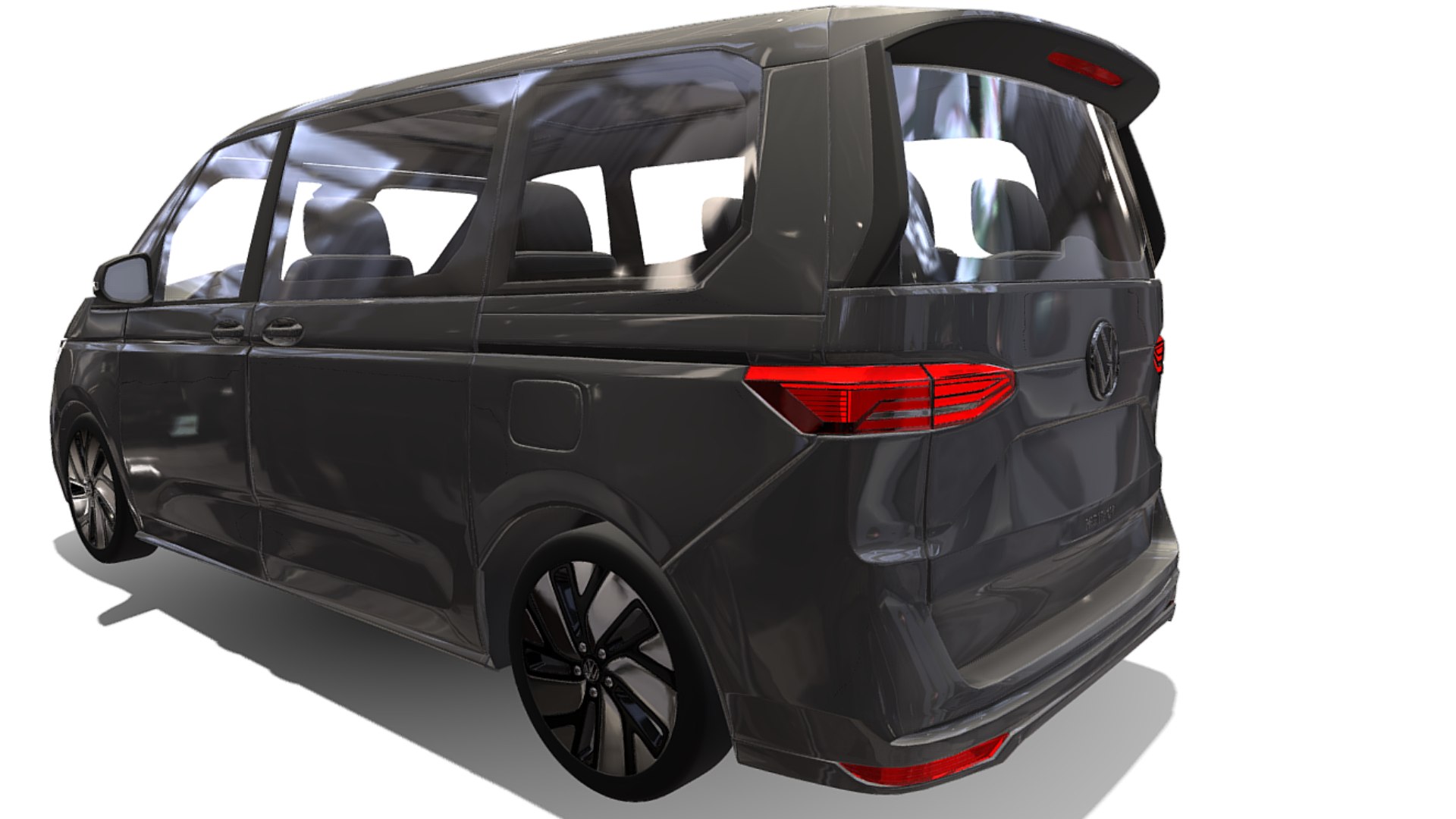 Volkswagen Multivan Life 3D Model - TurboSquid 2332783