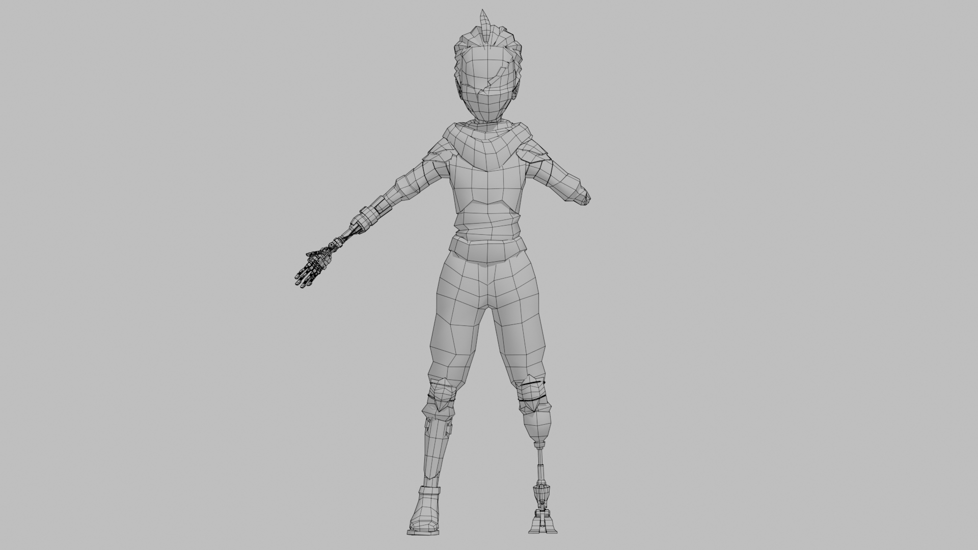 3D Cyborg Ninja Model Model - TurboSquid 1861306