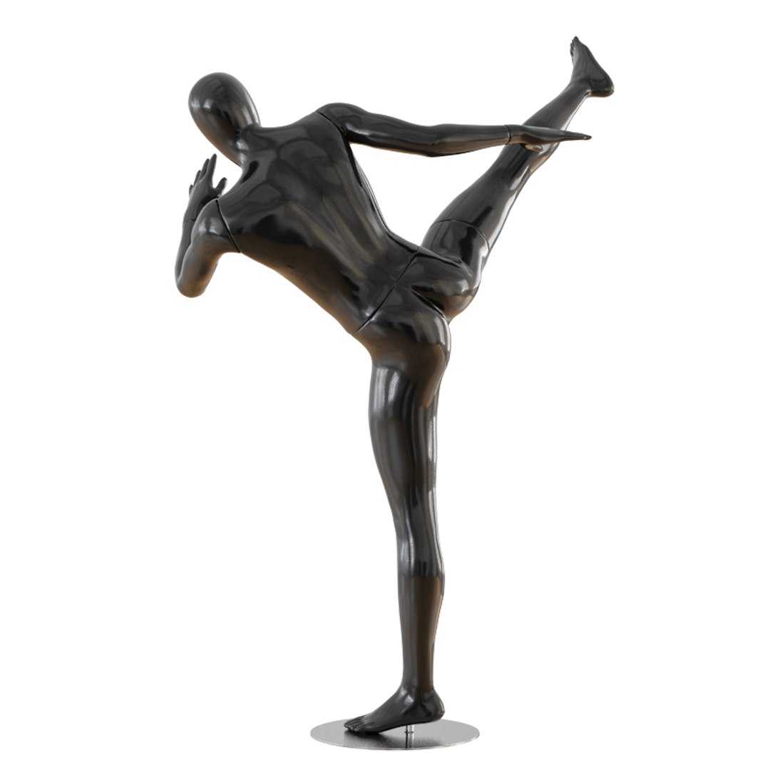Abstract Male Mannequin Fighter 3D Model - TurboSquid 1358733