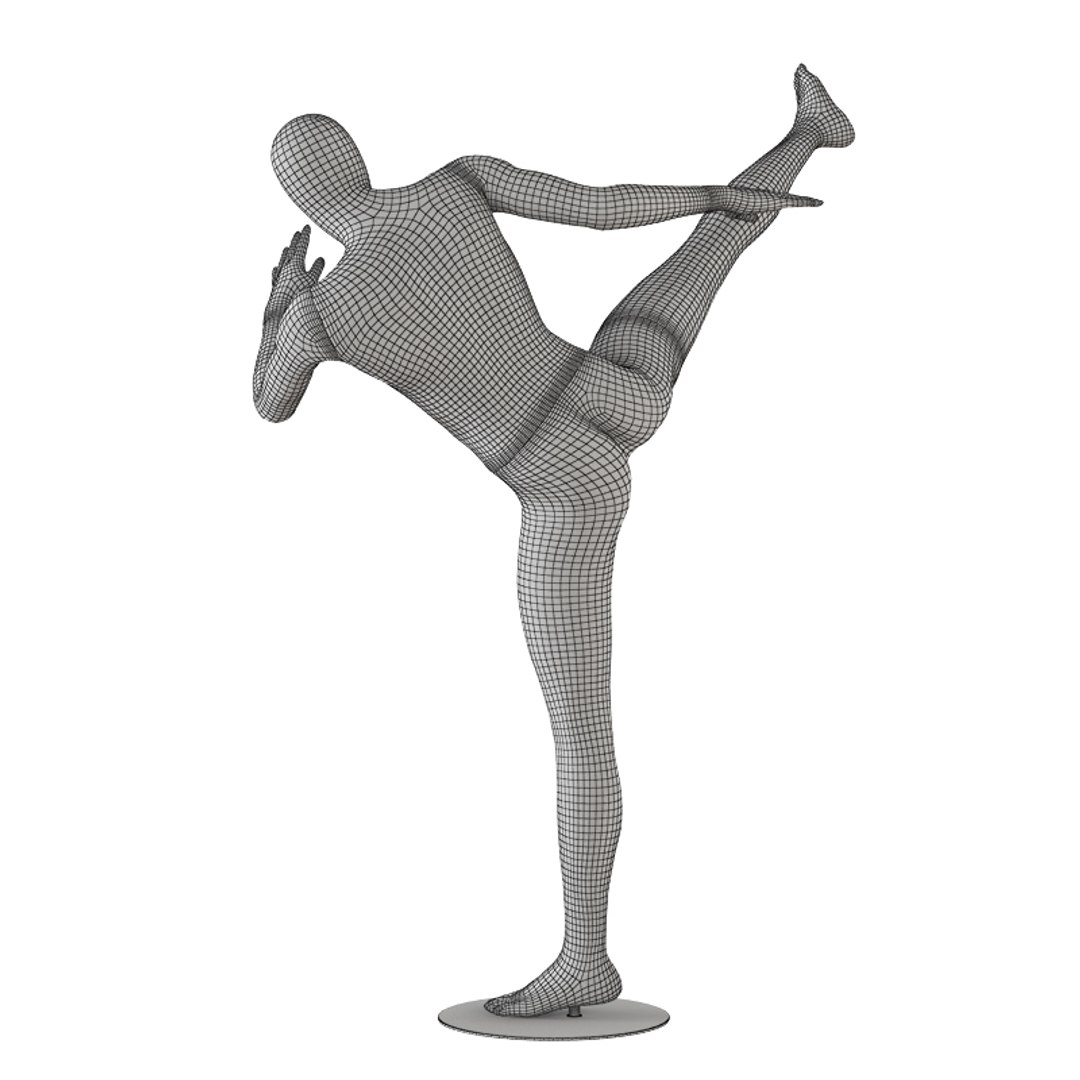 Abstract Male Mannequin Fighter 3D Model - TurboSquid 1358733