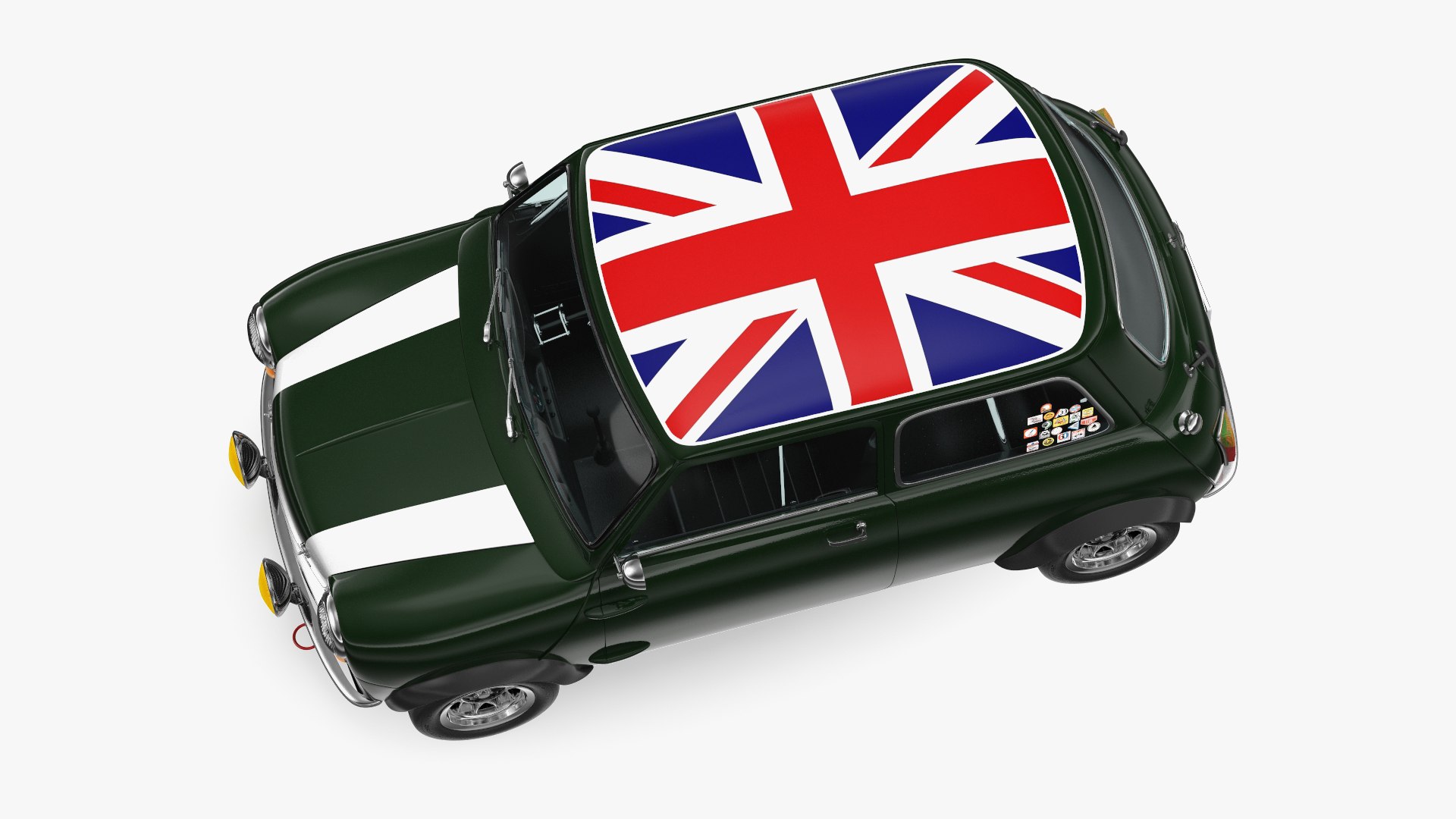 Vintage Compact Car 3D model - TurboSquid 1910883