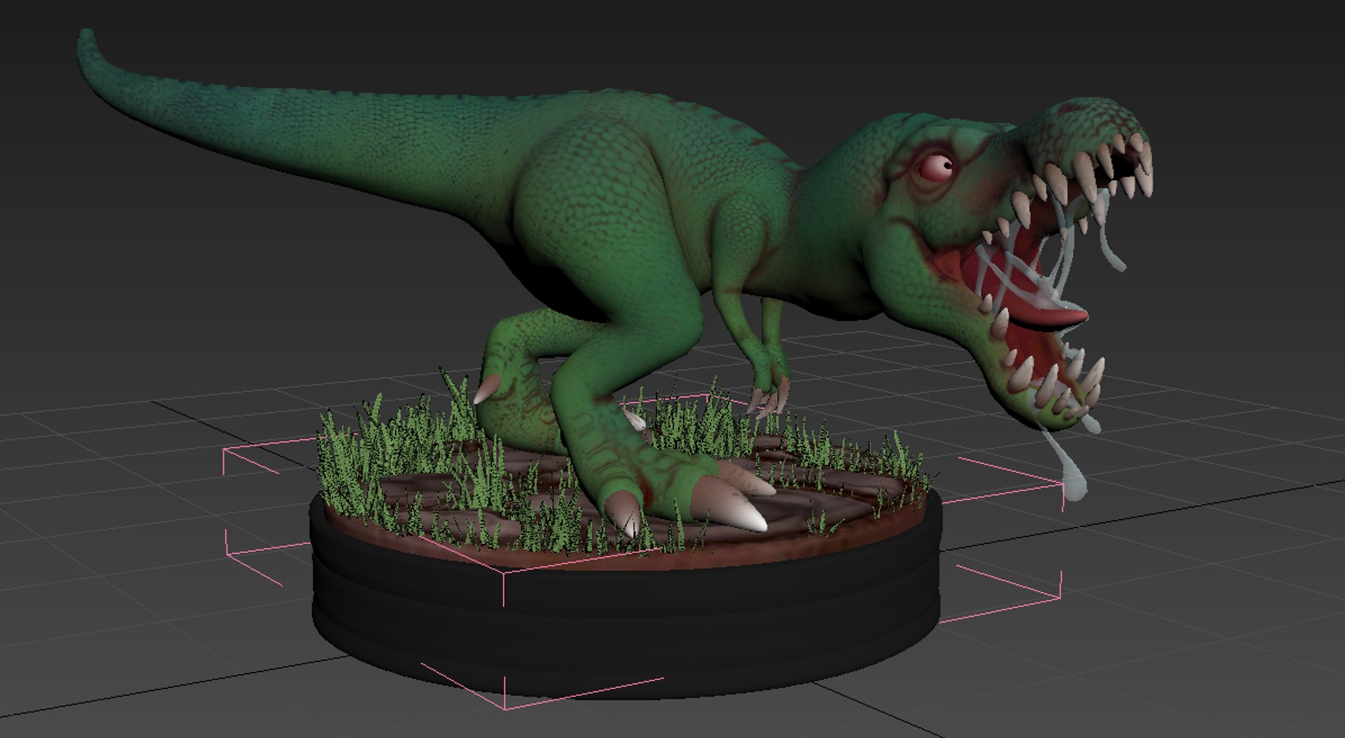 3d Model T-rex Print