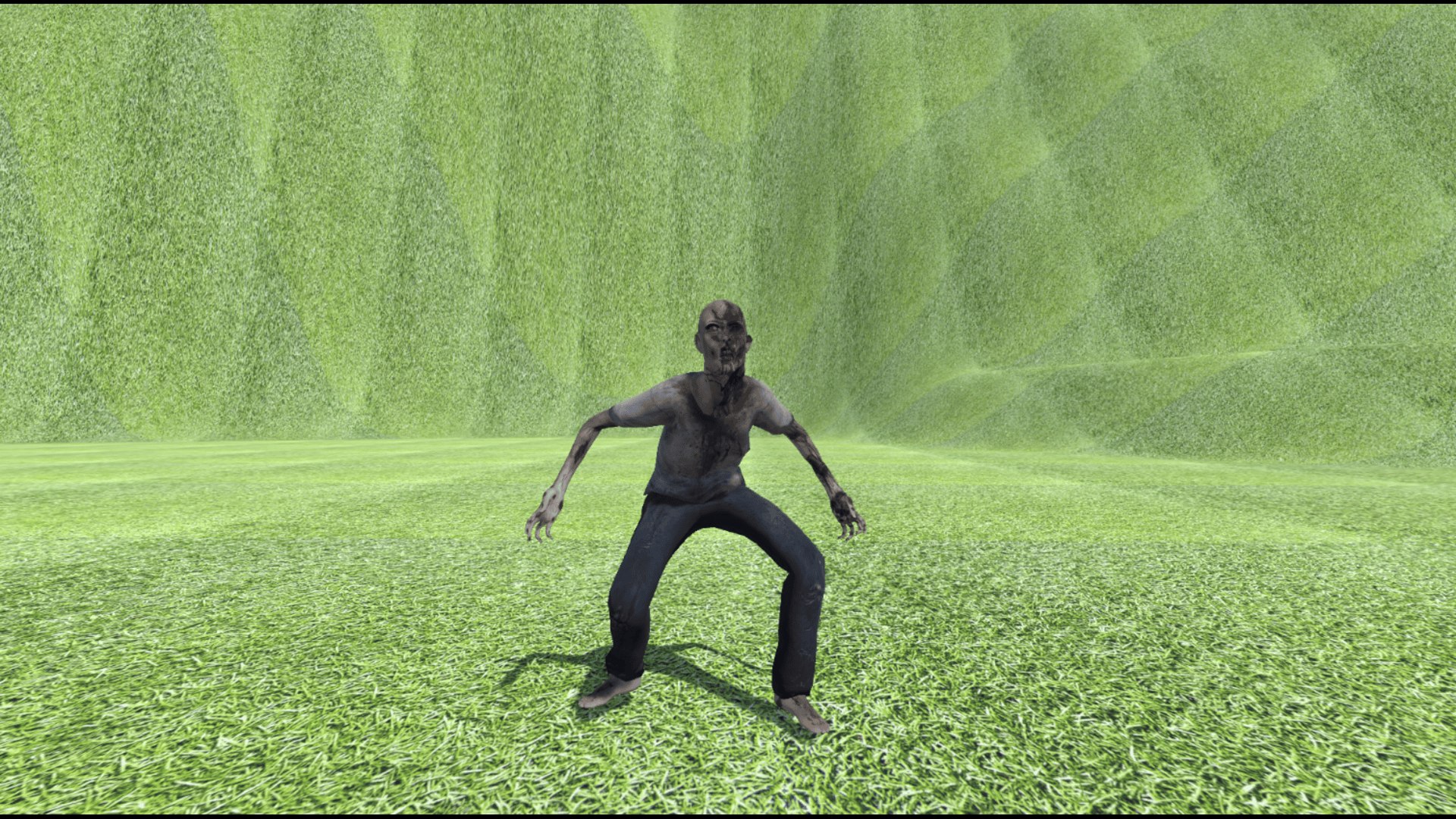 3D Zombie Female Screaming - TurboSquid 2298139