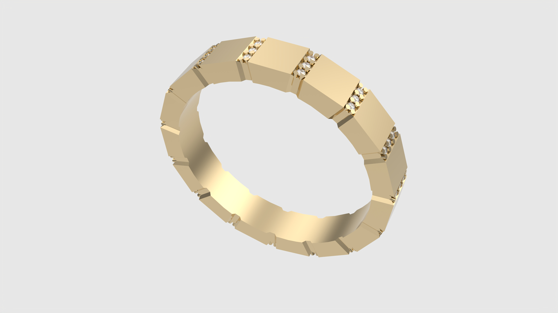 3D Model Geometric Spark Cluster Ring JDBCo - TurboSquid 2346451