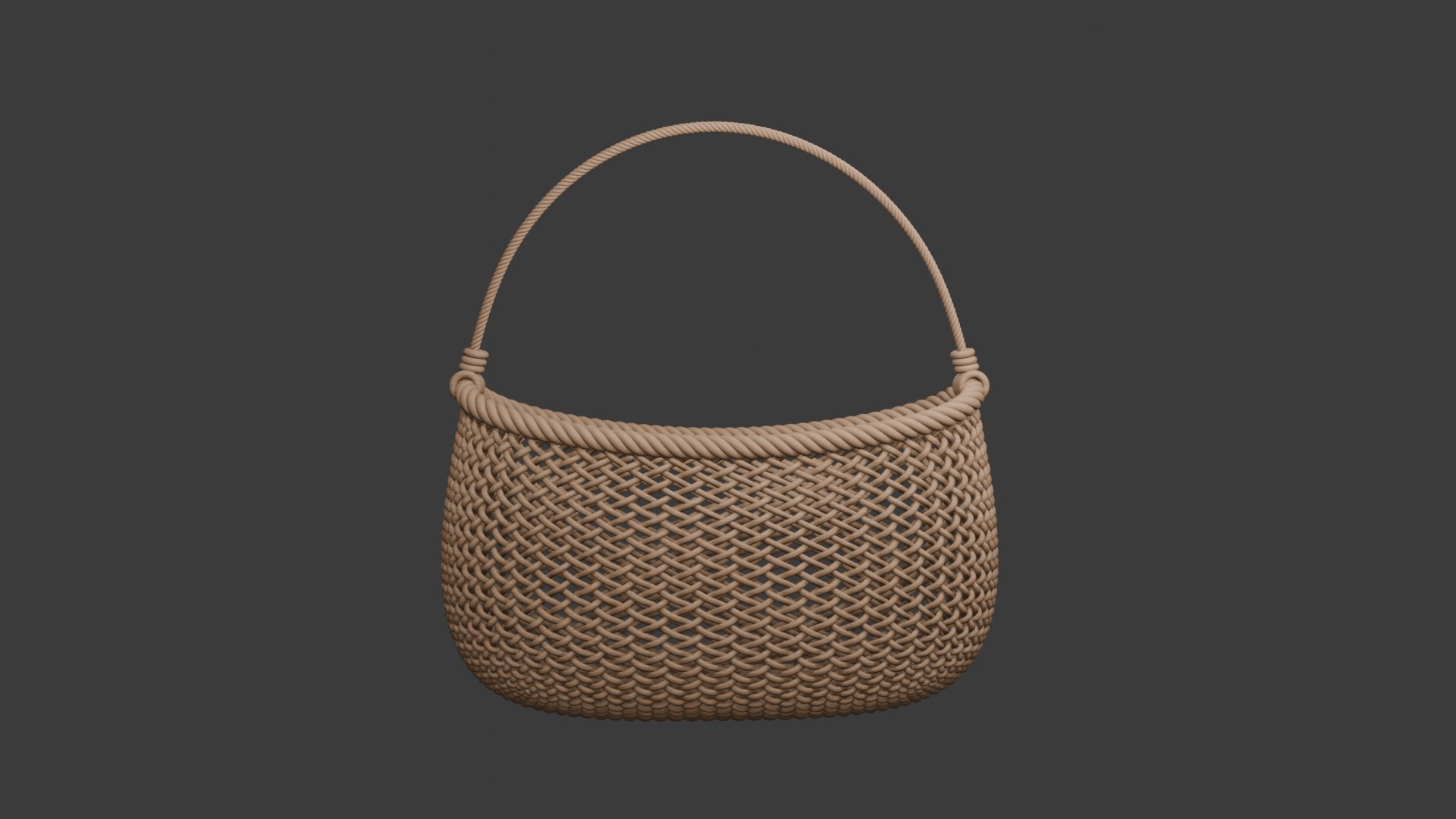 Realistic 3D Wooden Basket Blender 3D - TurboSquid 2420097