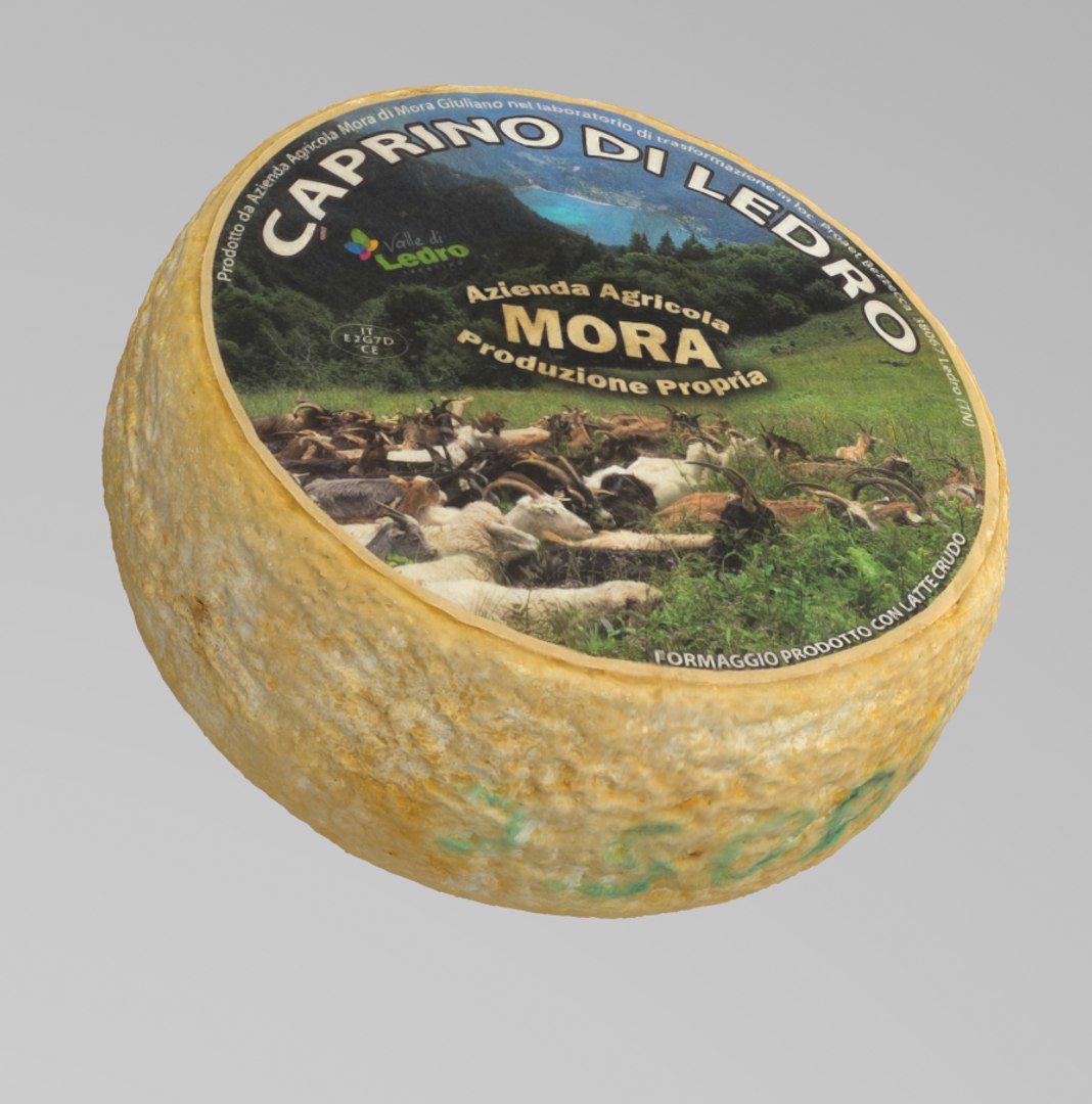 3d Cheese Caprino Octane Model