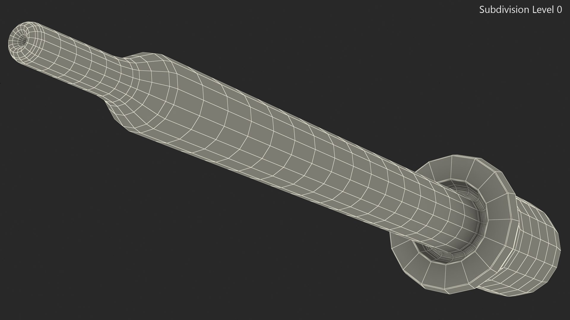 Straight Tip Calibrated Medicine Dropper 1ml 3D model - TurboSquid 1804861