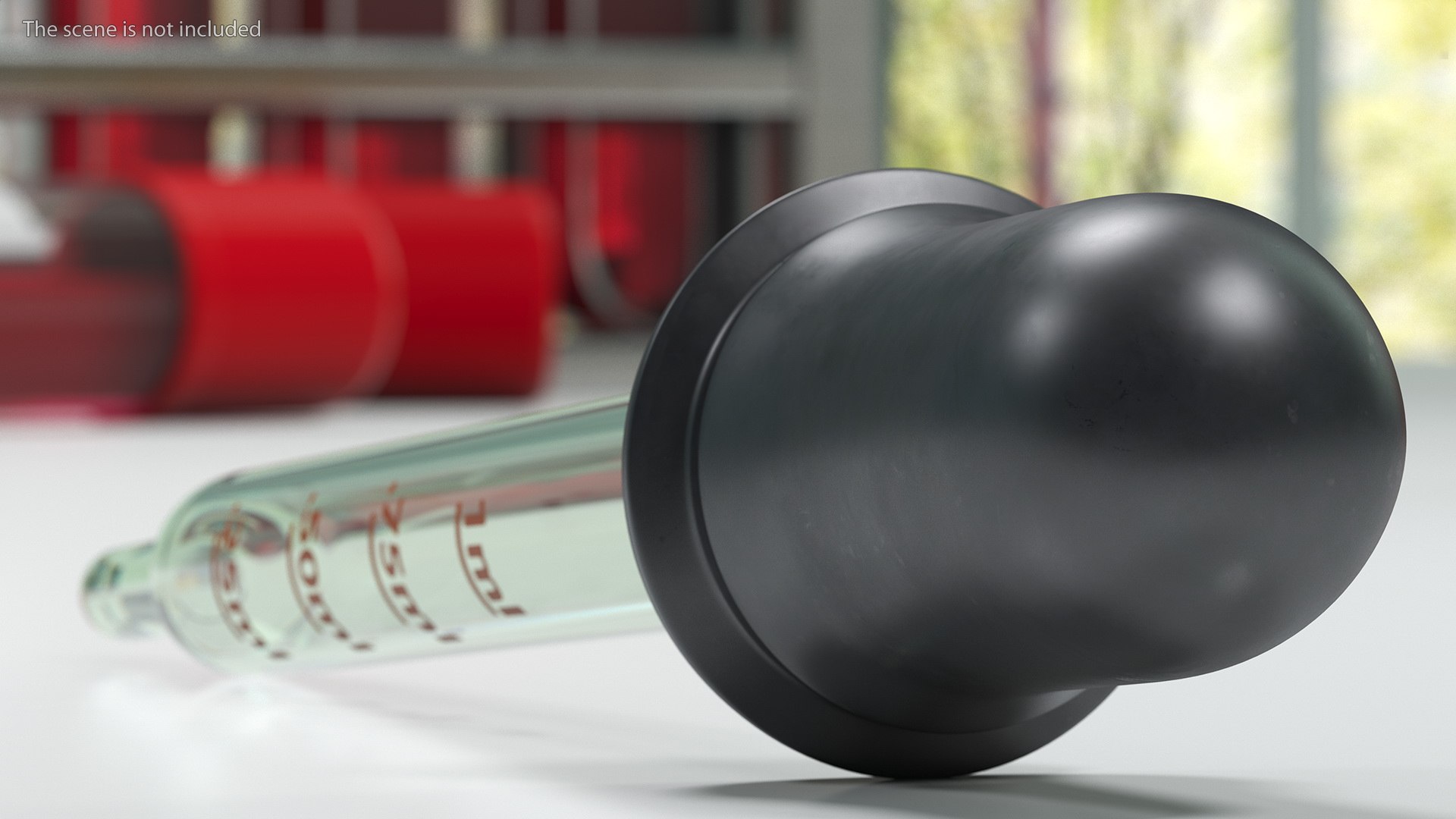 Straight Tip Calibrated Medicine Dropper 1ml 3D model - TurboSquid 1804861