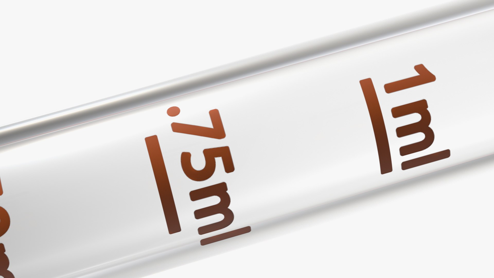 Straight Tip Calibrated Medicine Dropper 1ml 3D model - TurboSquid 1804861