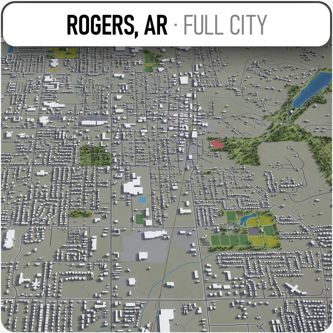 3D rogers surrounding - - TurboSquid 1591243