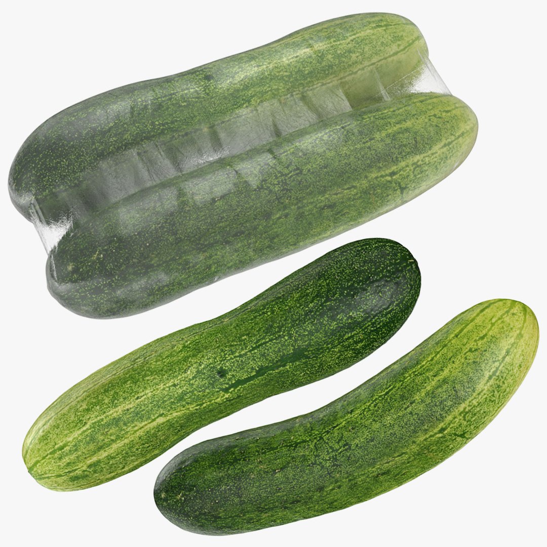 Cucumber Collection 2 Model - TurboSquid 2367799